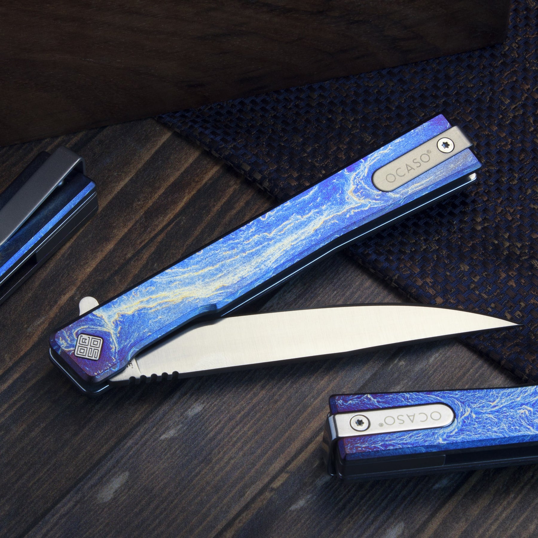 Entropic Anodized Titanium Solstice – Gentleman's Pocket Knife | Ocaso